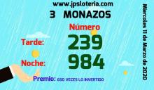 Resultados de 3 Monazos. Comprobar Resultados 3 Monazos
